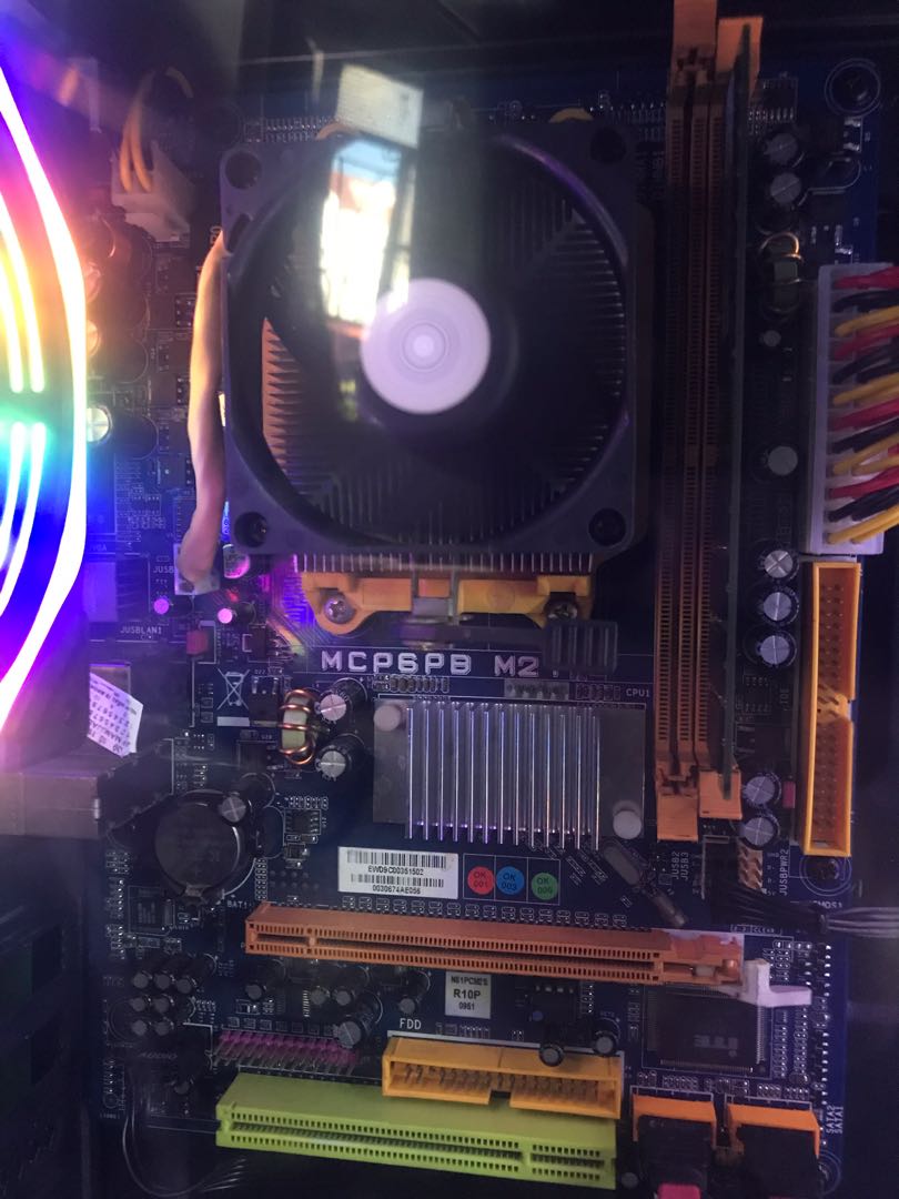 Athlon 2(II) processor bundle, DDR2, biostar MCP6PB M2 Motherboard ...