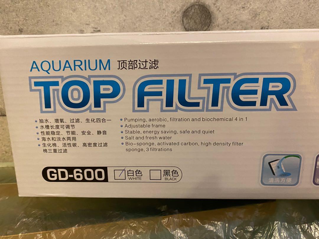 Brand New Jeneca Aquarium overhead filter GD600, Pet Supplies, Homes ...
