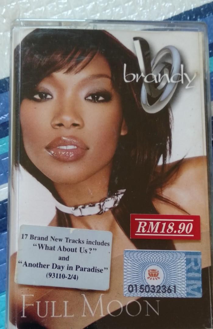 Brandy- Full Moon-Album Casette, Hobbies & Toys, Music & Media, CDs ...