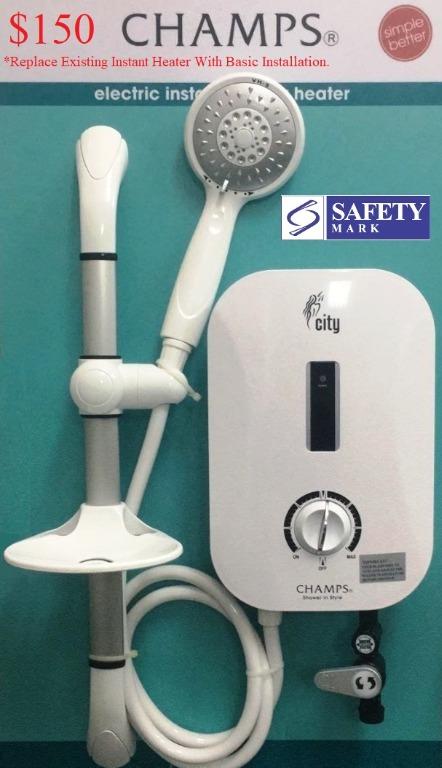 Champs Instant Water Heater/Champs City/Champs Civic/Instant Water ...