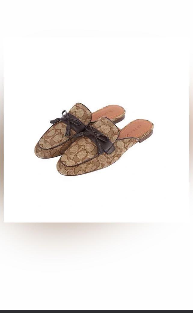 Coach mules, Women's Fashion, Footwear, Flats on Carousell