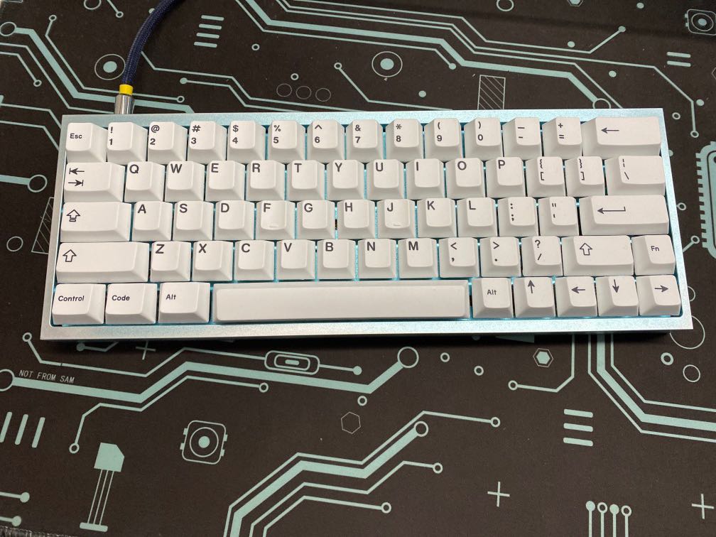 [自組機械鍵盤]Custom Mechanical Keyboard KBDFans 60% Tofu Tealios V2 (lubed ...