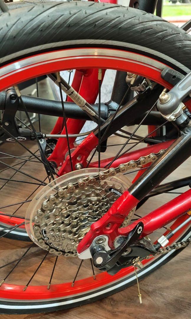 Dahon Vector P8 SRAM X7 20” Folding Bicycle, Sports Equipment, Bicycles ...