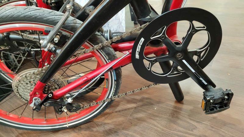 Dahon Vector P8 SRAM X7 20” Folding Bicycle, Sports Equipment, Bicycles ...