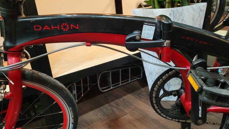 Dahon Vector P8 SRAM X7 20” Folding Bicycle, Sports Equipment, Bicycles ...