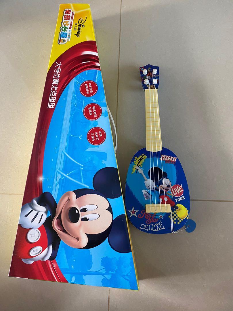 Frozen & Mickey Mouse Ukulele, Hobbies & Toys, Toys & Games on Carousell