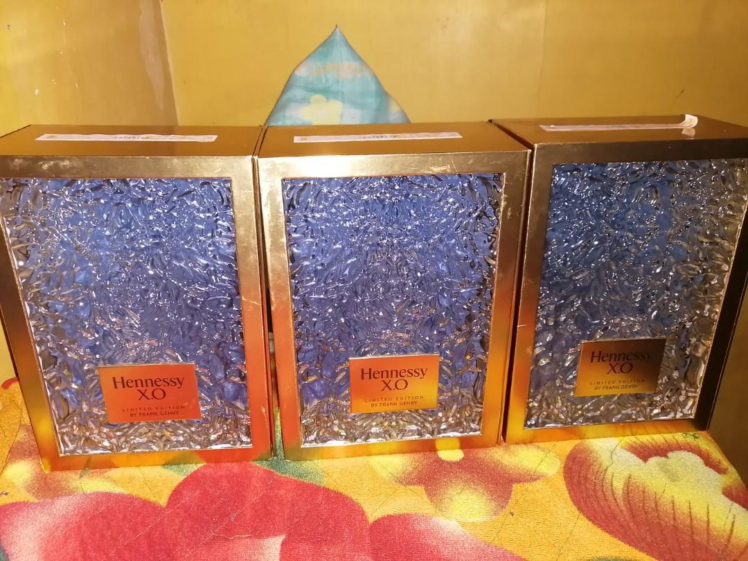 Hennessy xo limited edition by frank gehry box only, Food & Drinks ...