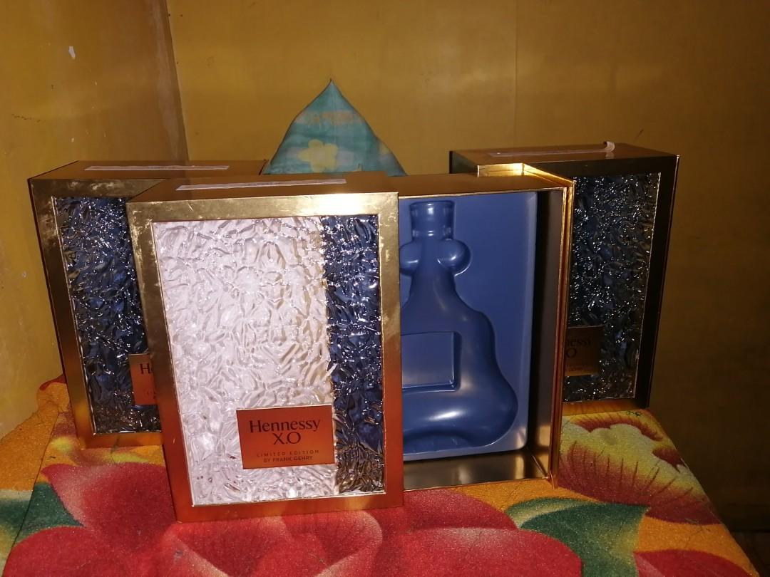 Hennessy xo limited edition by frank gehry box only, Food & Drinks ...