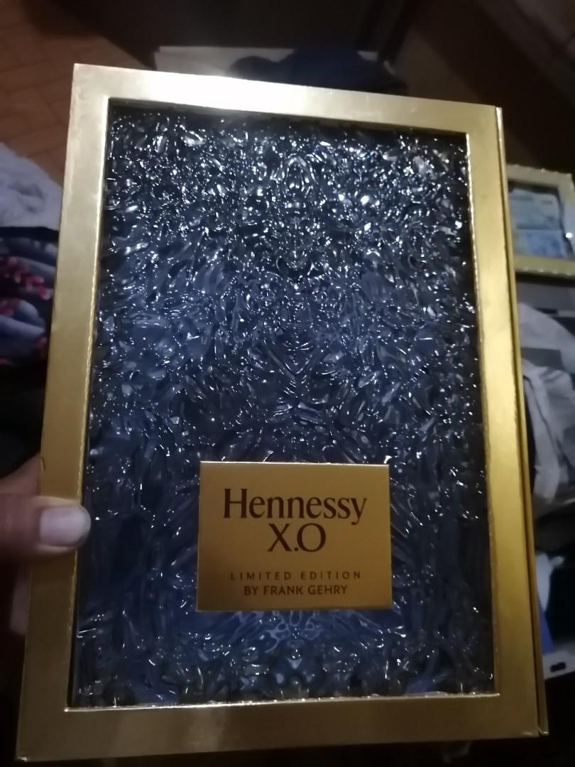 Hennessy xo limited edition by frank gehry box only, Food & Drinks ...
