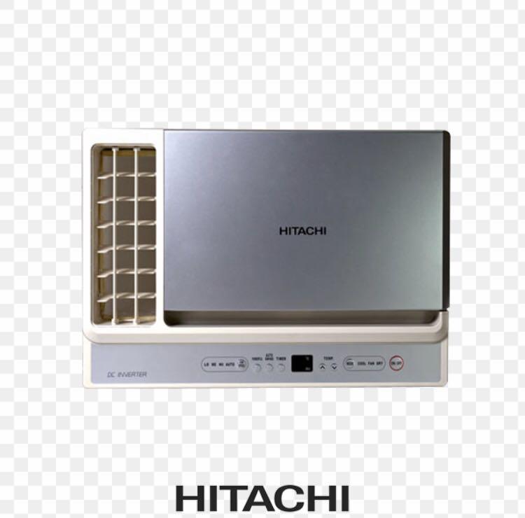 Hitachi window type inverter ac, TV & Home Appliances, Air Conditioning ...