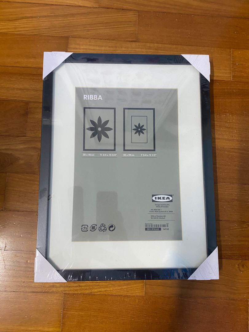 Ikea Ribba 30x40 photo frame, Furniture & Home Living, Home Decor ...