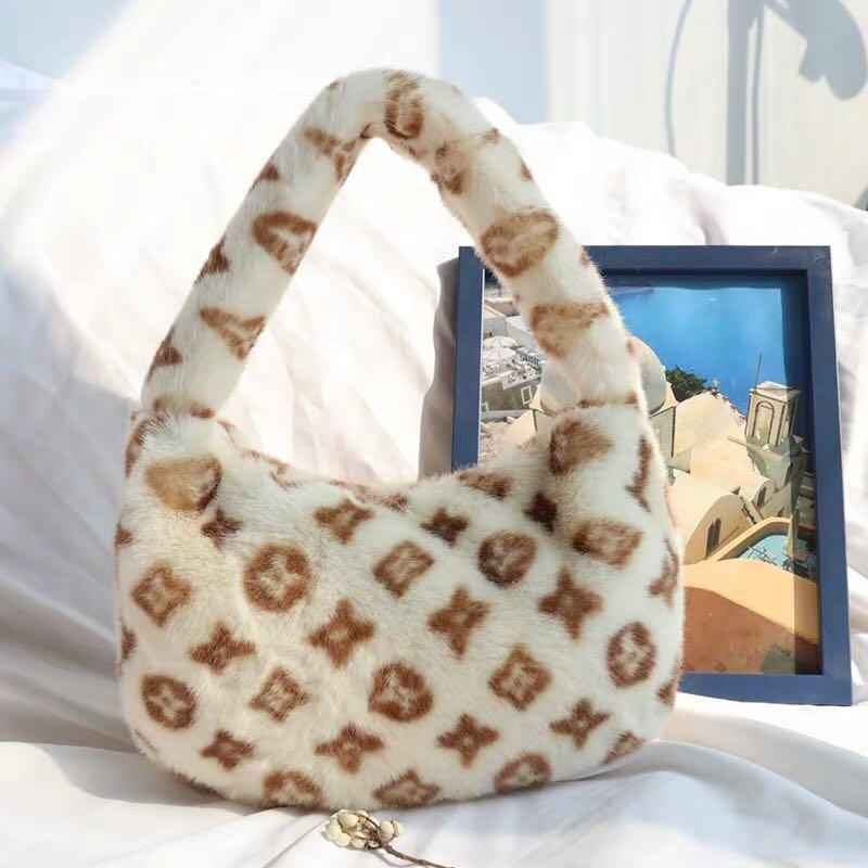 Preorder! LV Furry Baguette Bag, Women's Fashion, Bags & Wallets, Cross ...
