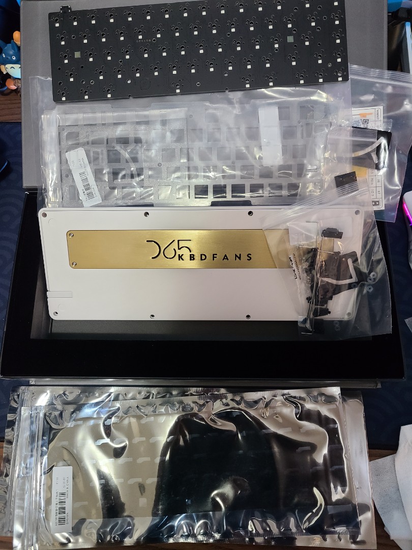 KBDFans D65 Custom mechanical Keyboard 機械鍵盤 Hotswap自組熱拔switch 60% 65% ...