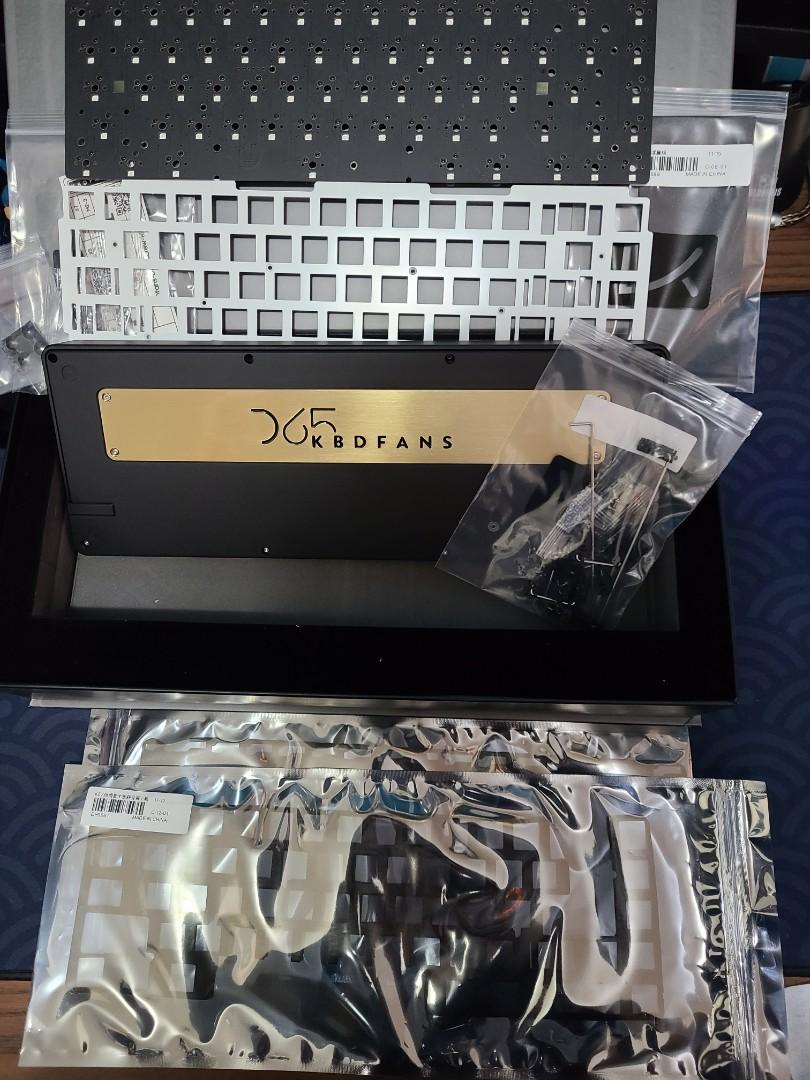 KBDFans D65 Custom mechanical Keyboard 機械鍵盤 Hotswap自組熱拔switch 60% 65% ...