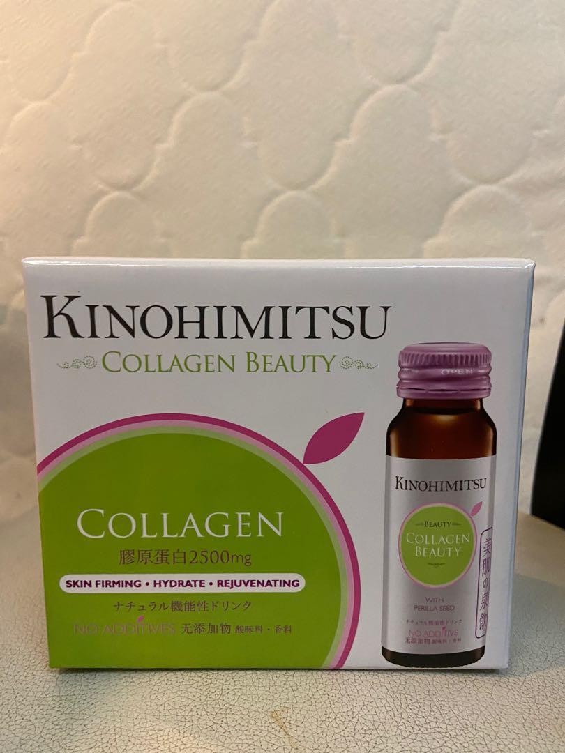 Kinohimitsu Collagen Beauty Drink x6 bottles, Health & Nutrition ...