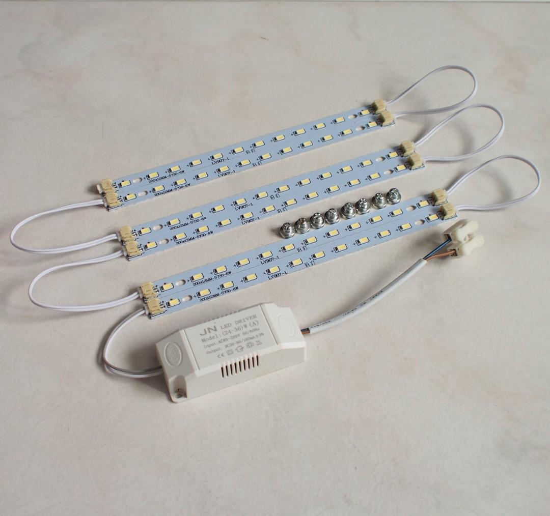 LED 20cm / 30cm LED Light Strip LED Ceiling Light LED Lamp c/w LED ...