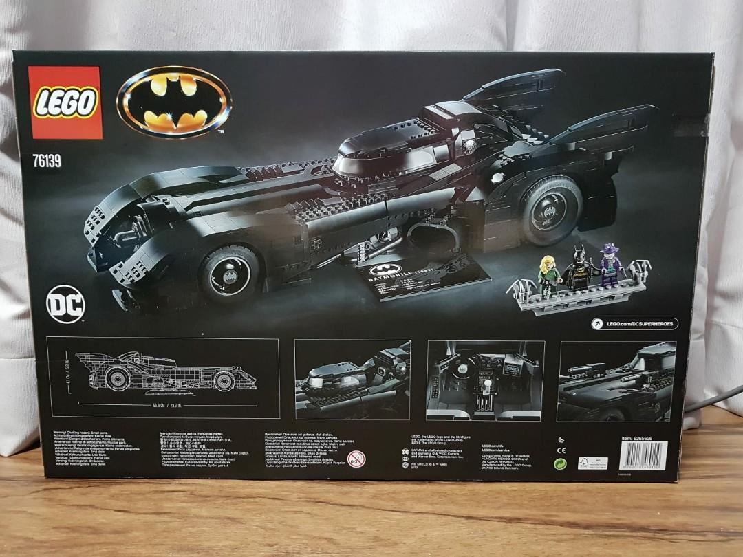 Lego 76139 Batman 1989 Batmobile, Hobbies & Toys, Toys & Games on Carousell