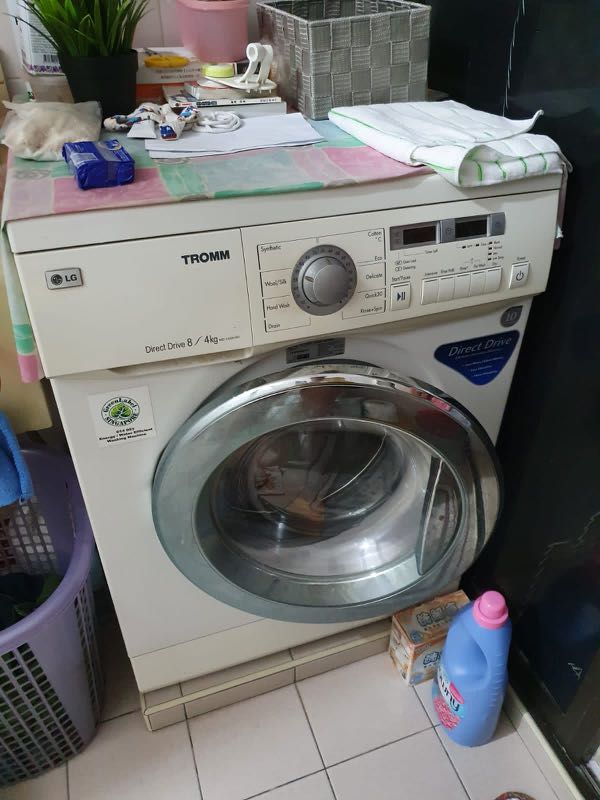 LG 2 in 1 washing machine and dryer, TV & Home Appliances, Washing ...