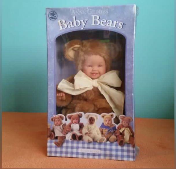 Limited Edition 1997 - 14" Baby Bears Anne Geddes Collection ...