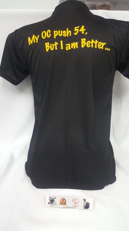 LAST PIECE Army SAF IPPT Gold Dry-Fit T-shirts, Men's Fashion, Tops ...