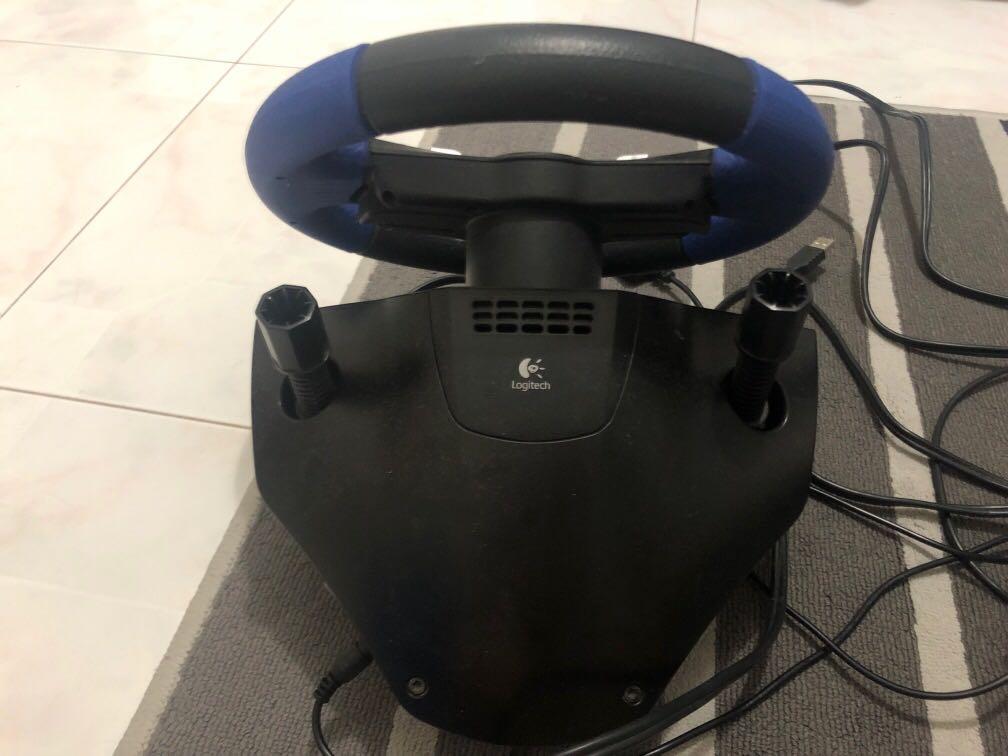 *LOGITECH FORCE FEEDBACK WHEEL*, Video Gaming, Video Game Consoles ...