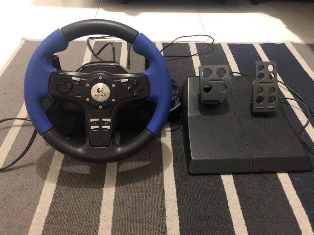 *LOGITECH FORCE FEEDBACK WHEEL*, Video Gaming, Video Game Consoles ...