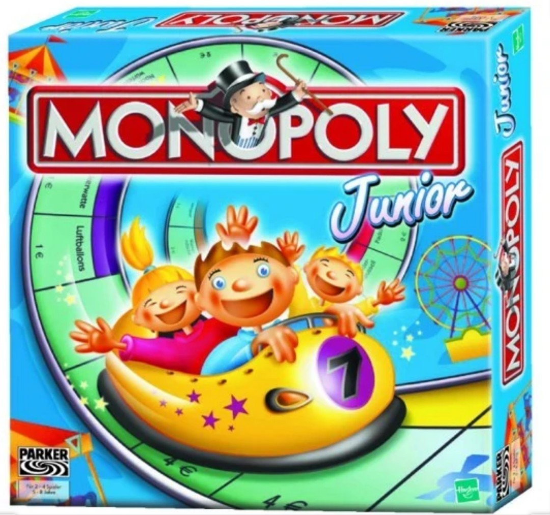 Monopoly Junior, Hobbies & Toys, Toys & Games on Carousell