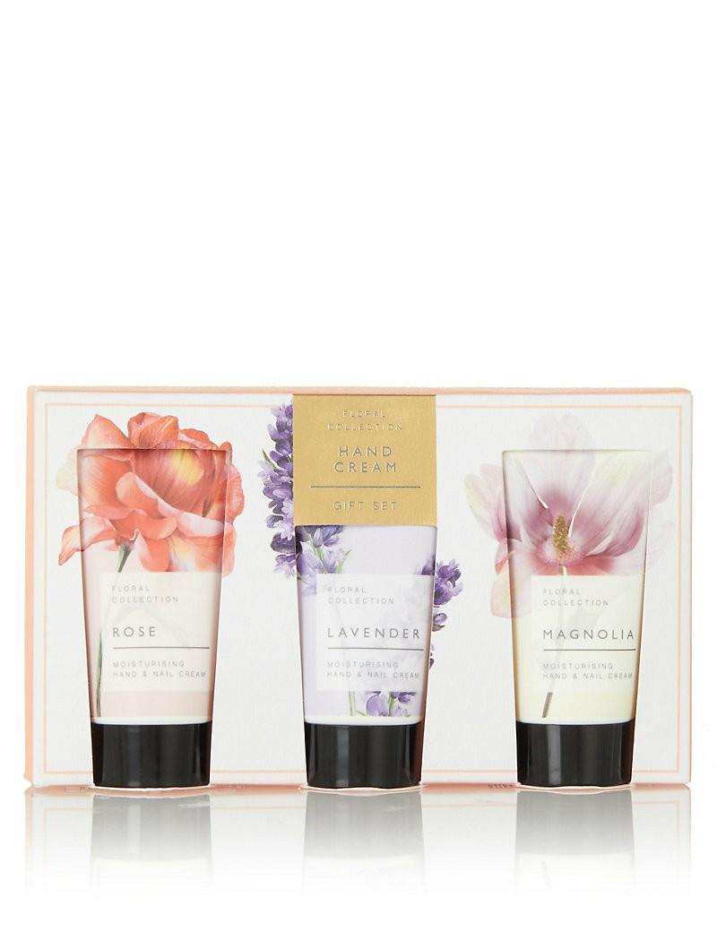 M&S Floral Collection Hand Cream Gift Set, Beauty & Personal Care, Bath & Body, Body Care on ...