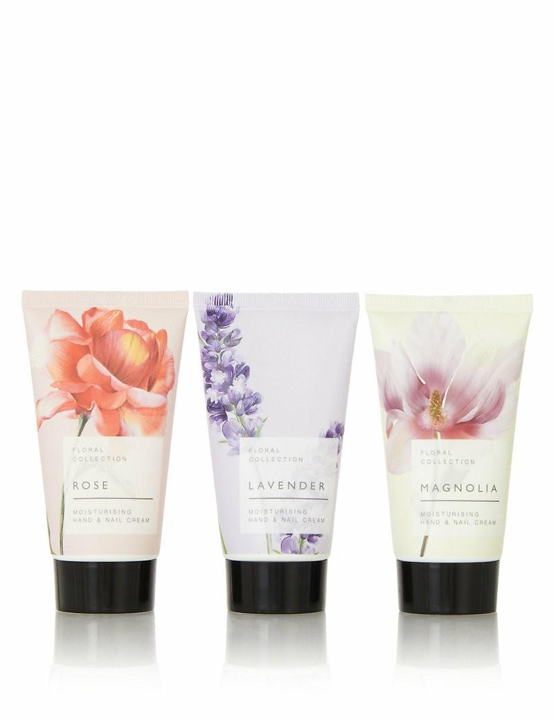M&S Floral Collection Hand Cream Gift Set, Beauty & Personal Care, Bath & Body, Body Care on ...