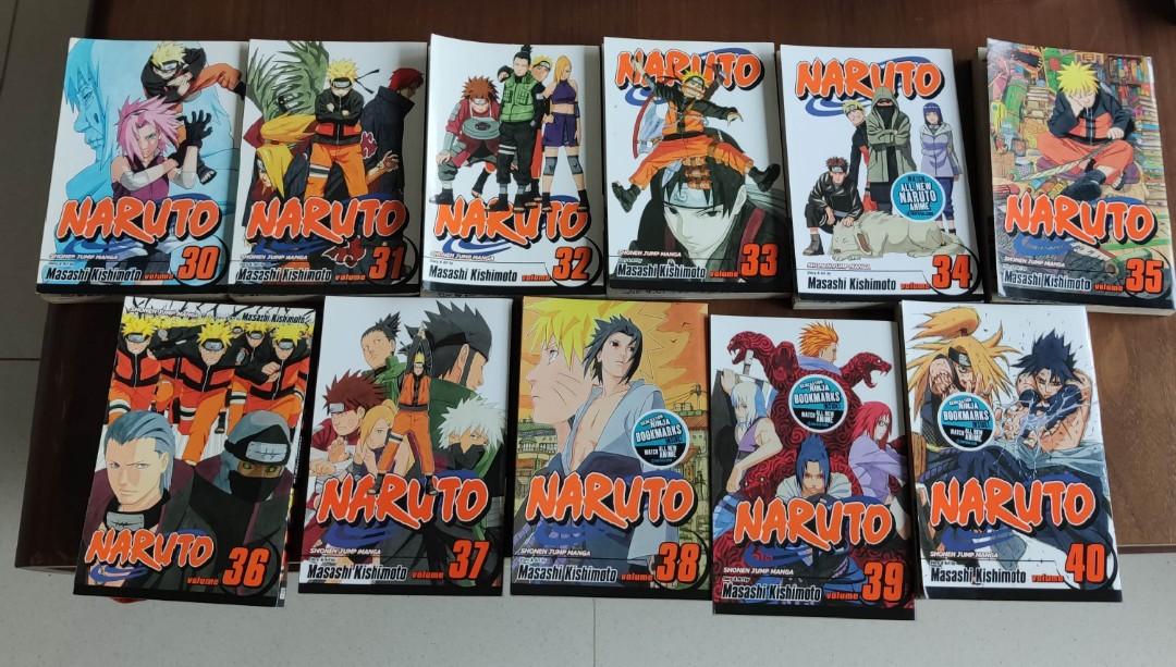 Naruto English manga vol 30 to 40, Hobbies & Toys, Books & Magazines ...