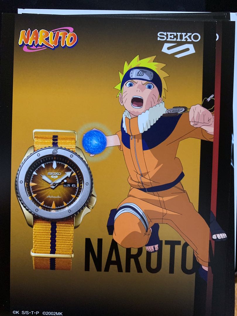 Naruto x Seiko limited edition postcards, Hobbies & Toys, Memorabilia ...