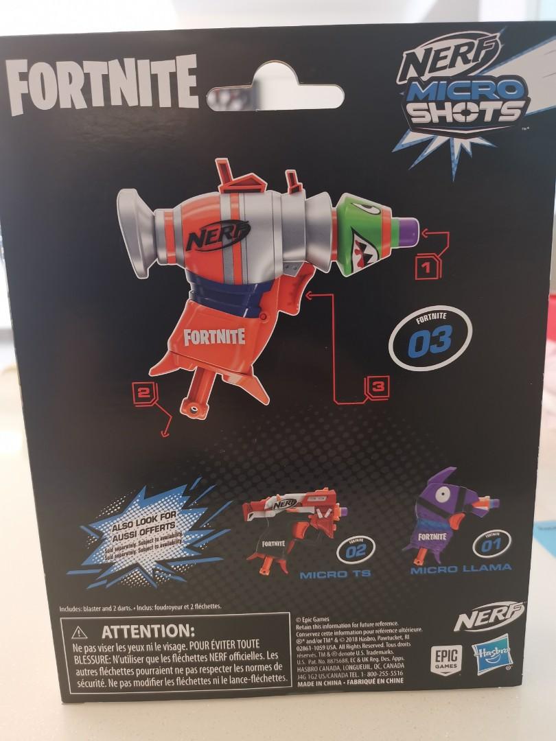 NERF Micro Shots (Fortnite), Hobbies & Toys, Toys & Games on Carousell