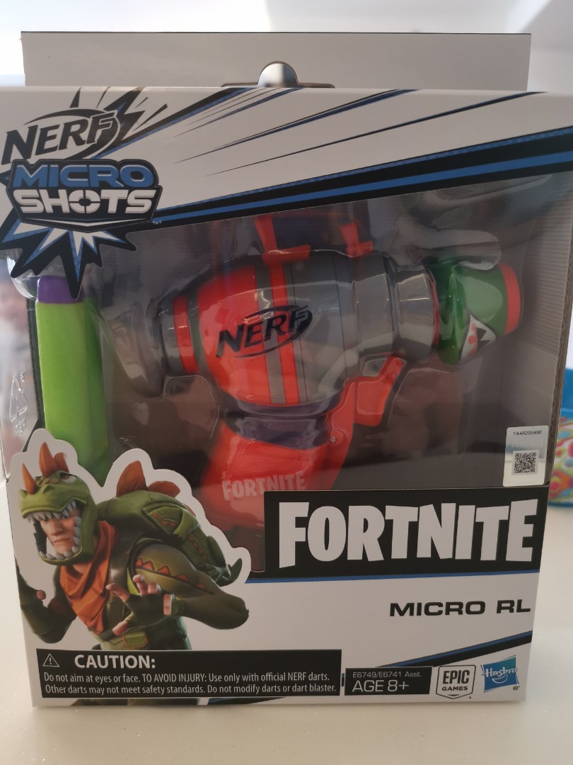 NERF Micro Shots (Fortnite), Hobbies & Toys, Toys & Games on Carousell