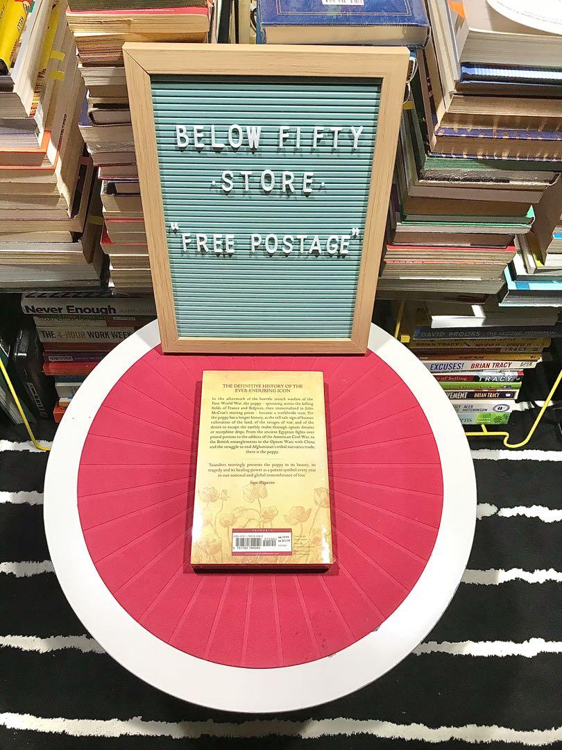 NEW!!FREE POSTAGE!! Nicholas J. Saunders The Poppy: A History of ...