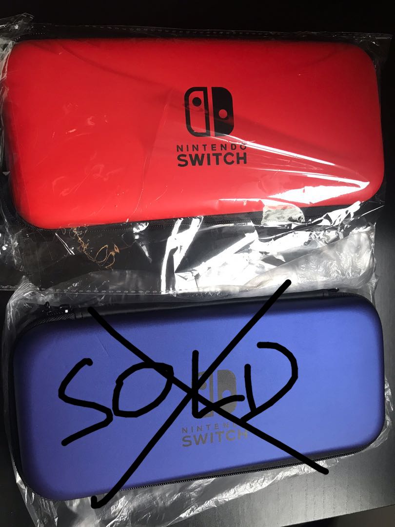 Nintendo switch casing red, Video Gaming, Video Game Consoles, Nintendo ...
