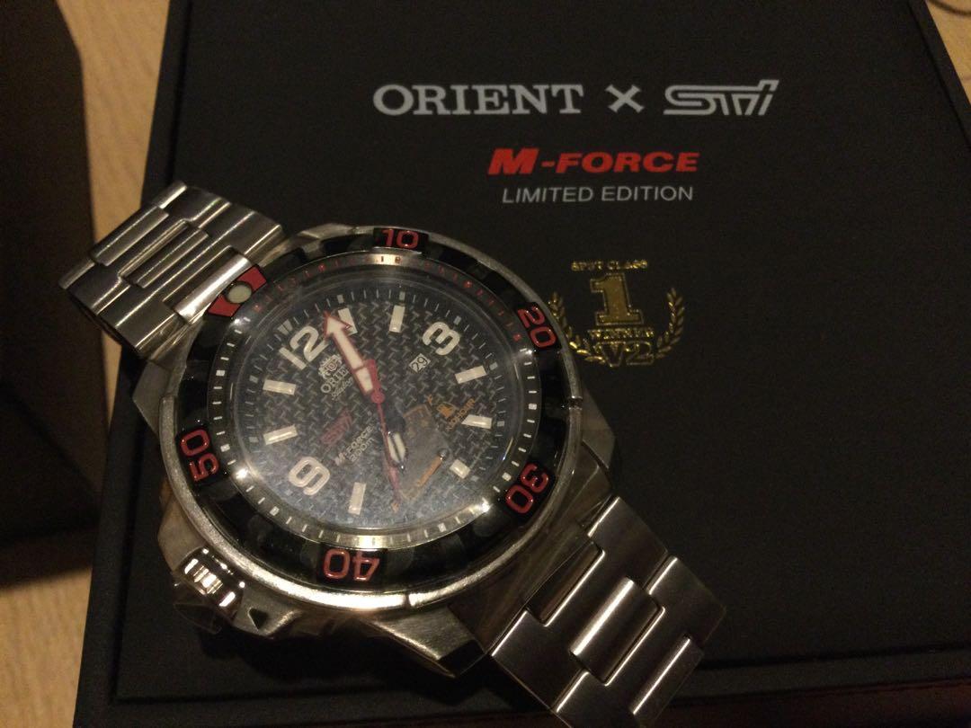 Orient M-Force X STi Limited Ed Automatic, Men's Fashion, Watches ...