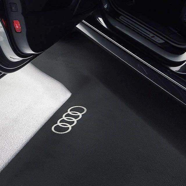 Original Audi Welcome/Puddle light(logo), Car Accessories, Electronics ...