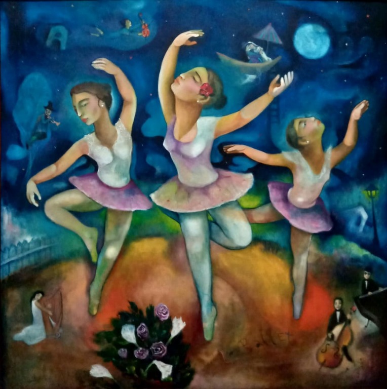 "Le Ballet" by Bayani Ray Acala, Hobbies & Toys, Stationary & Craft ...