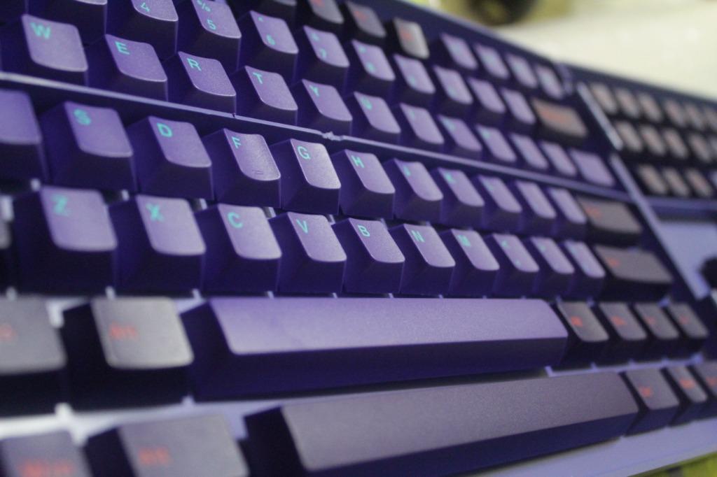 PBT Keycaps Doubleshot Laser Akko Neon Keycaps Purple Neon Blue Pink ...