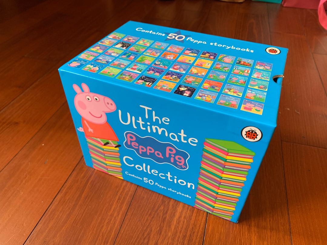 Peppa pig Ultimate collection boxset, 書本 & 文具, 小朋友書 - Carousell