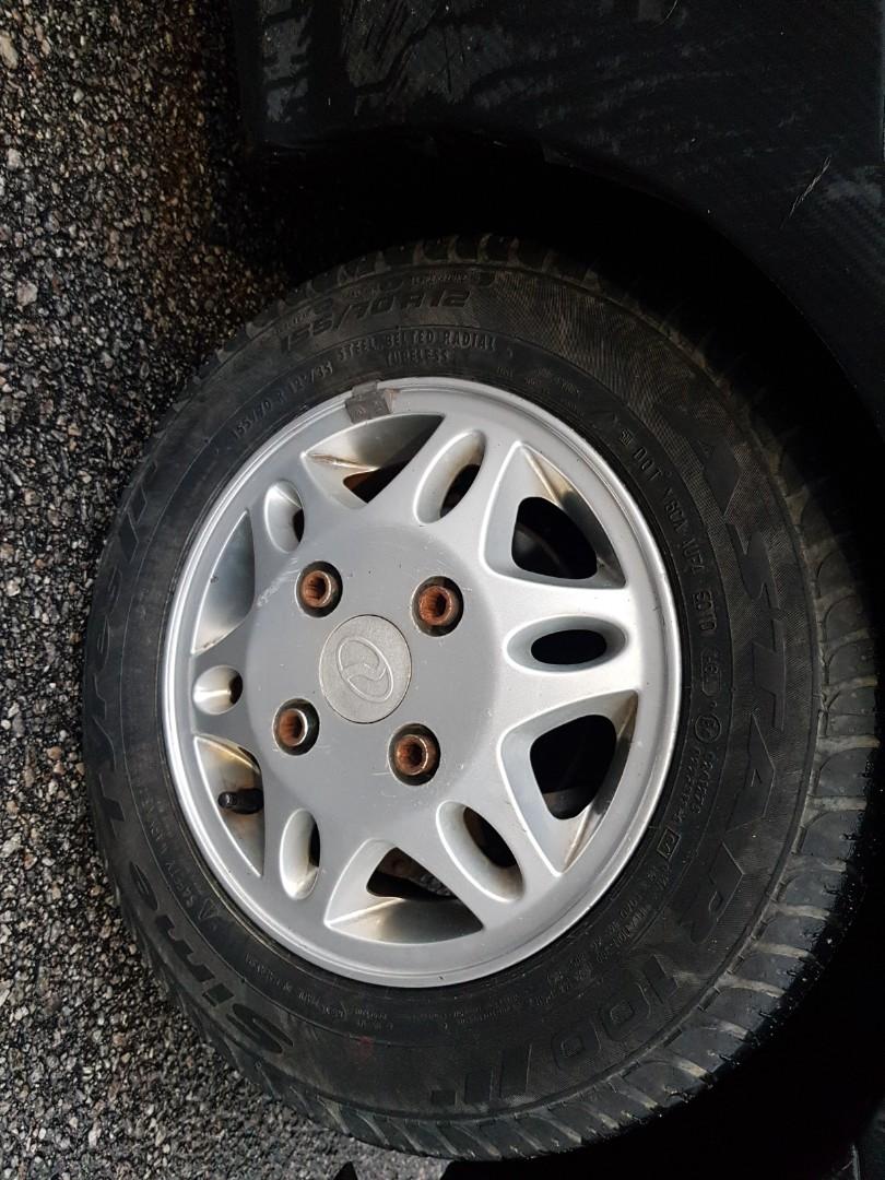 Rim 12 comel ringan dan stable, Auto Accessories on Carousell