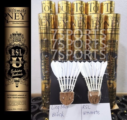 [Authentic] - RSL Ultimate 77 Badminton Shuttlecock, Sports Equipment ...