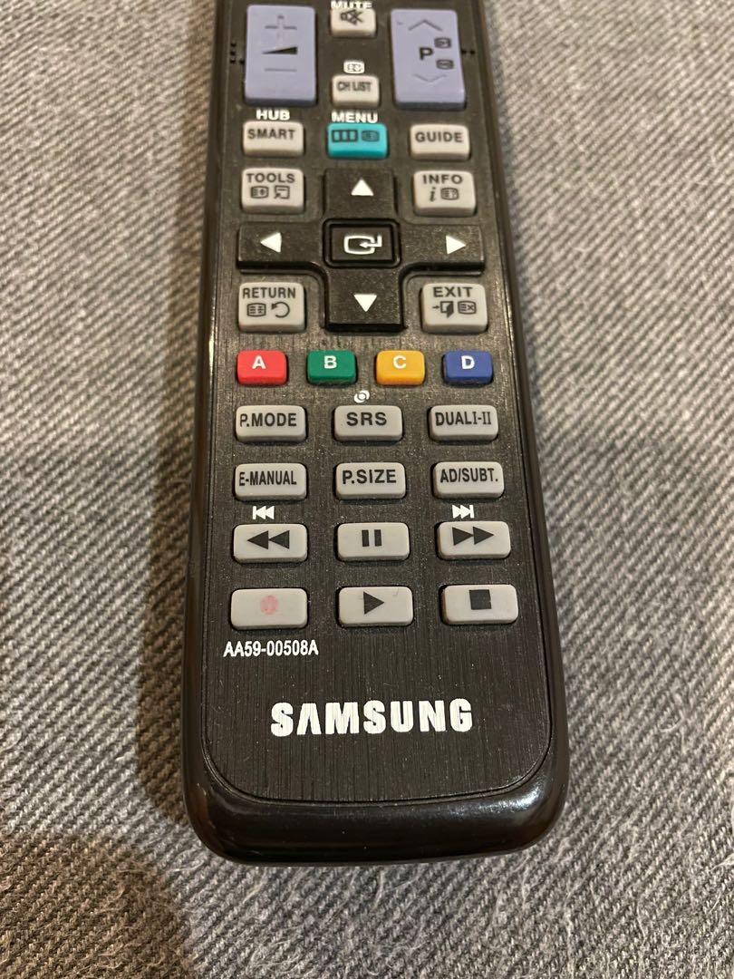 Samsung original remote control, TV & Home Appliances, TV ...