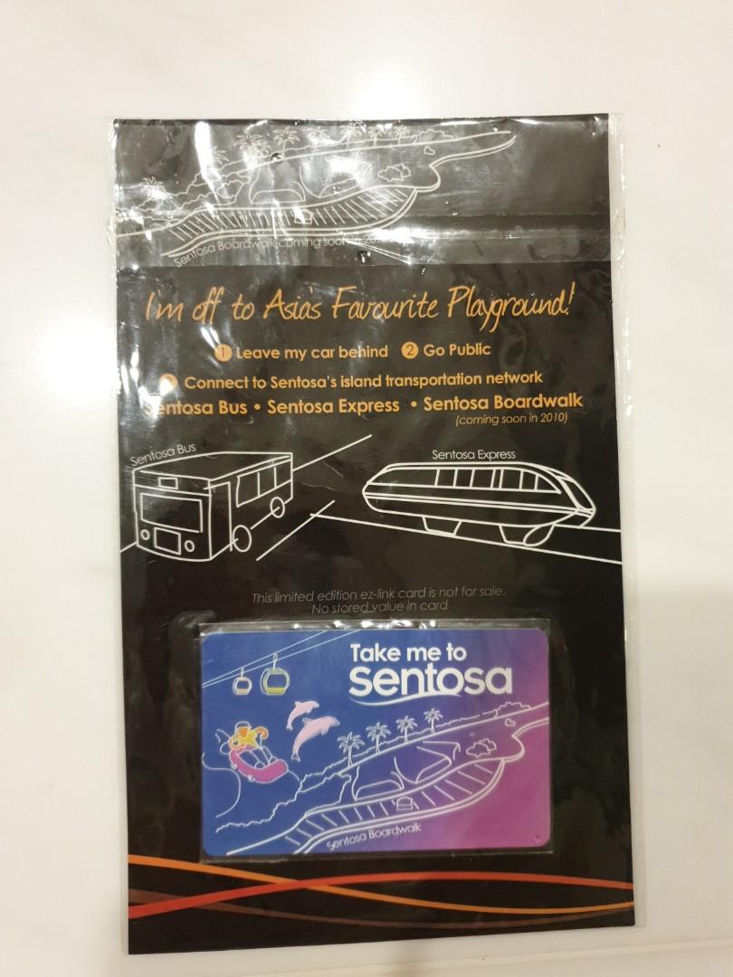 Sentosa Boardwalk Limited Edition ez- Link Card, Hobbies & Toys ...