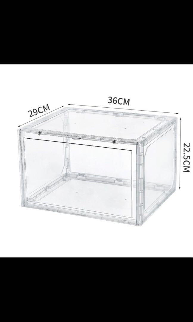 Shoe drop display box - Clear, Men's Fashion, Footwear, Dress Shoes on ...