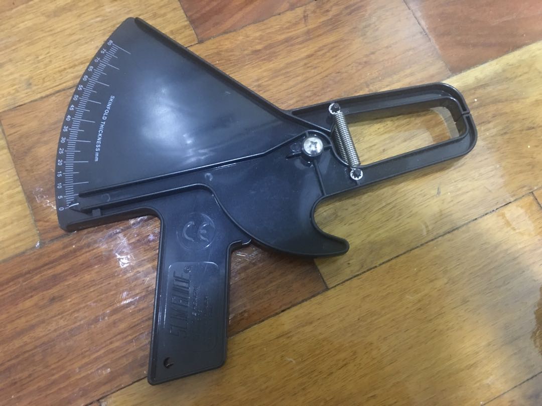 Skinfold caliper for body fat measurement, Health & Nutrition, Health ...