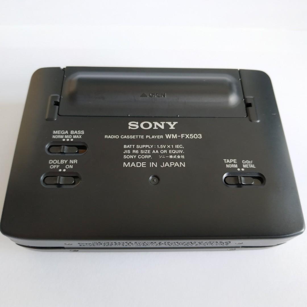 Sony Walkman WM-FX503 with Case and Manual, Audio, Portable Music ...