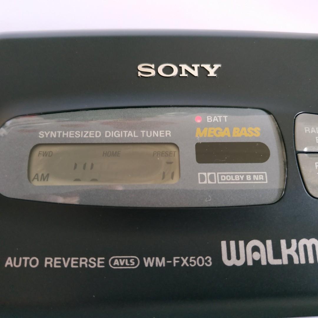 Sony Walkman WM-FX503 with Case and Manual, Audio, Portable Music ...