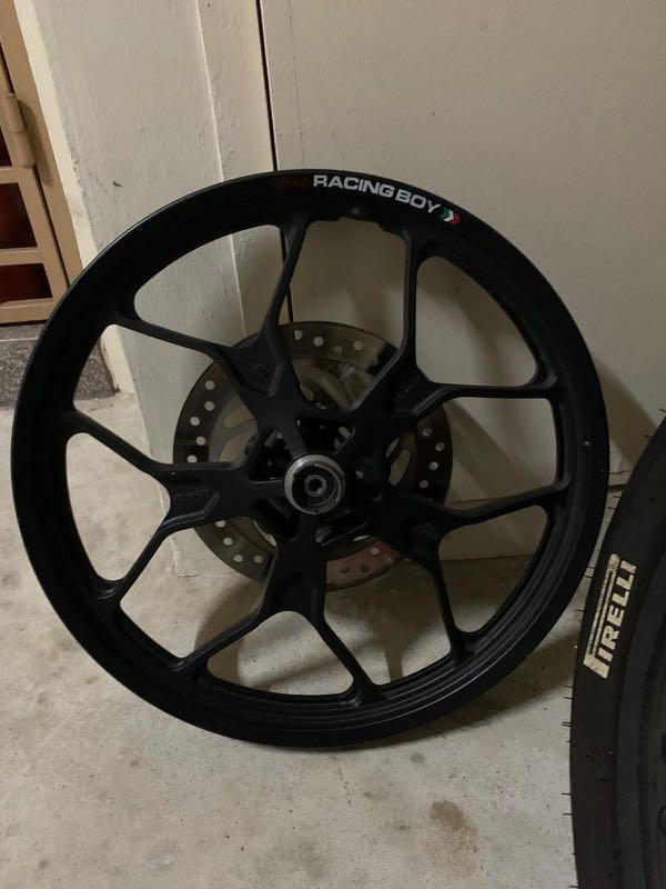 Sp550 racing boy rims for sniper y15zr, Motorcycles, Motorcycle ...