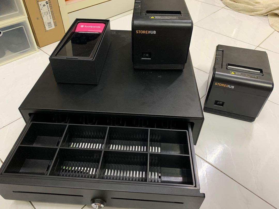 Storehub Pos System ( Cash drawer, 2 pcs thermal ), Computers & Tech ...